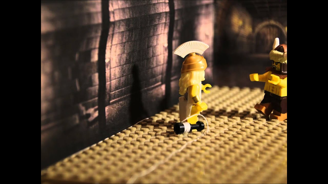 Theseus and the Minotaur Lego movie version - YouTube