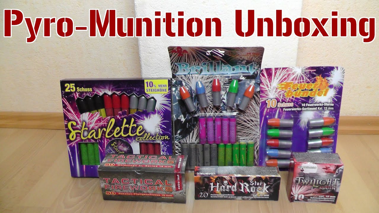 Pyro-Munition Unboxing [1080p Full HD] - YouTube