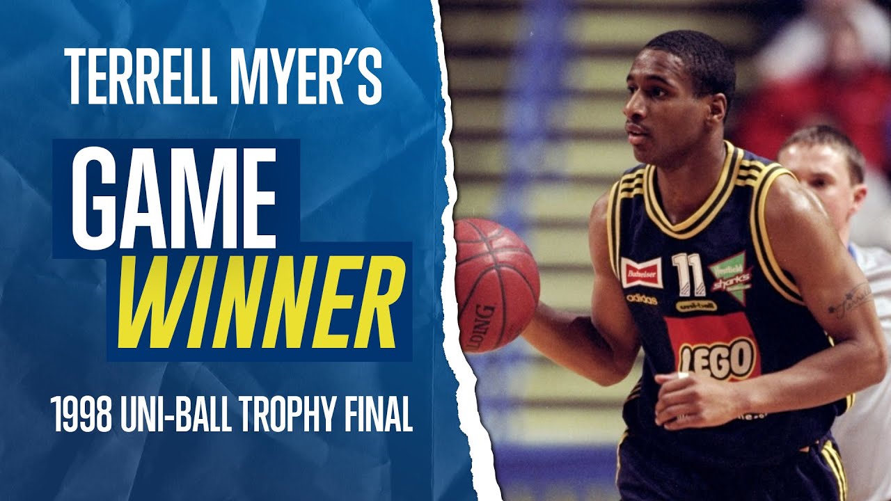 Terrell Myers hits the game winning 3 pointer at the 1998 Uni-Ball ...