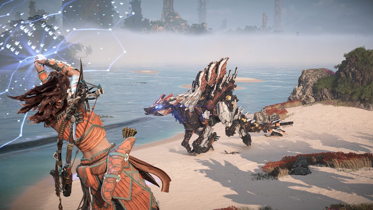 Aloy vs Slaughterspine (Ultra Hard) | Horizon Forbidden West NG+ - YouTube