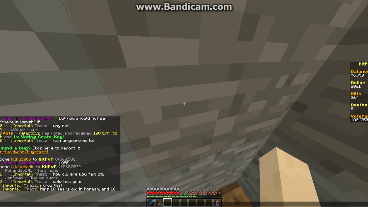 Minecraft Server JartexNetwork PlayerChatReport iiNezy 0:50 - YouTube