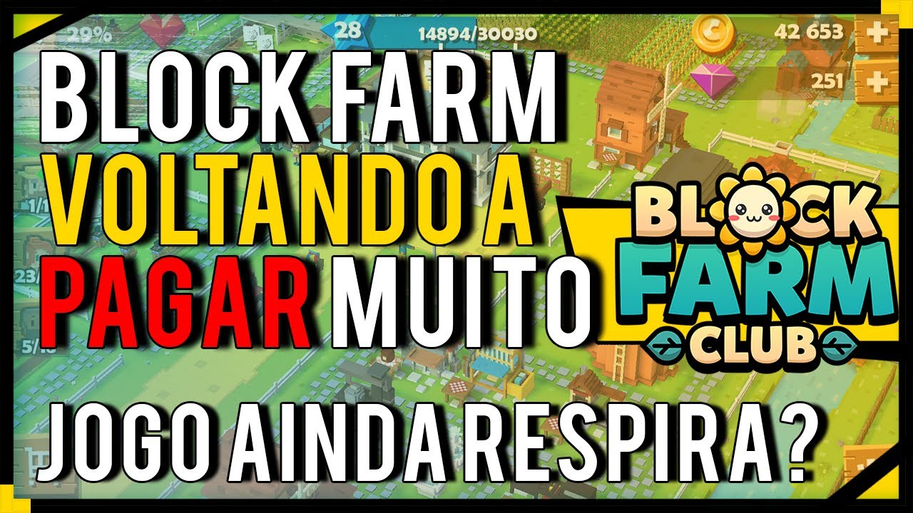 BLOCK FARM NOVIDADES E ATUALIZAÇÕES - YouTube