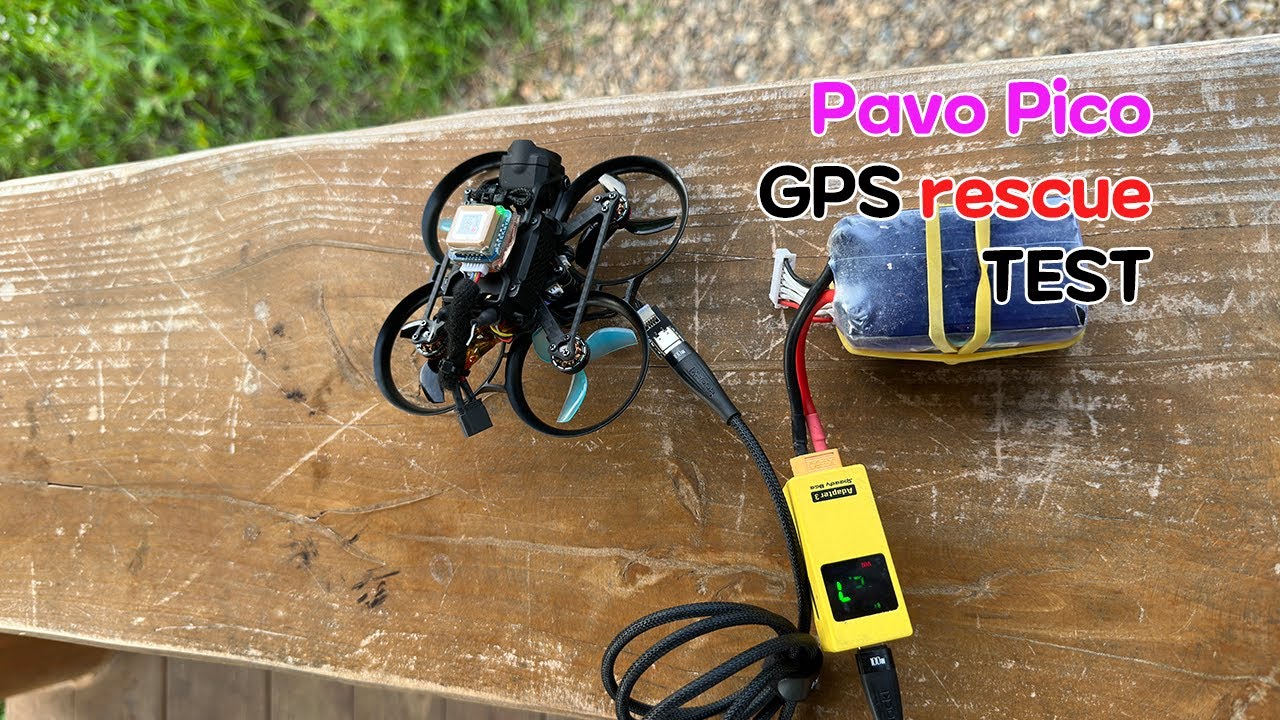 Pavo pico - GPS rescue TEST in betaflight 4.4.2 No EIS #pavopico # ...