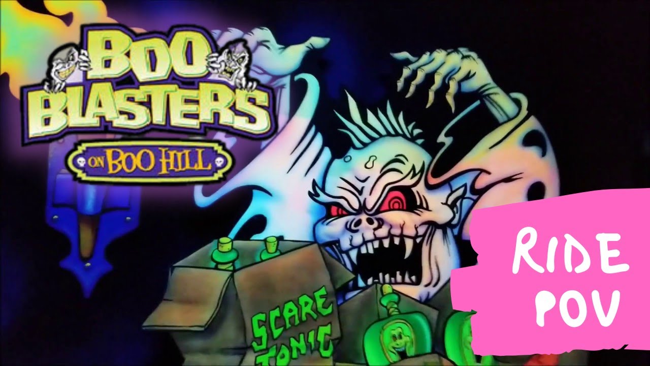 Kings Dominion Boo Blasters On Boo Hill POV - YouTube