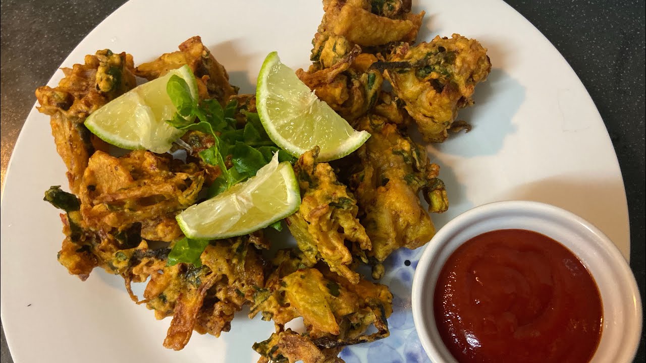 Chicken & vegetable pakora recipe :) - YouTube