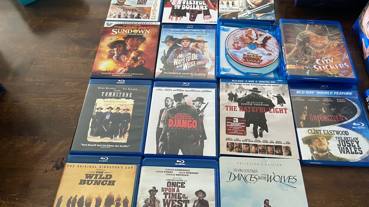 My Western Blu-ray Collection - YouTube