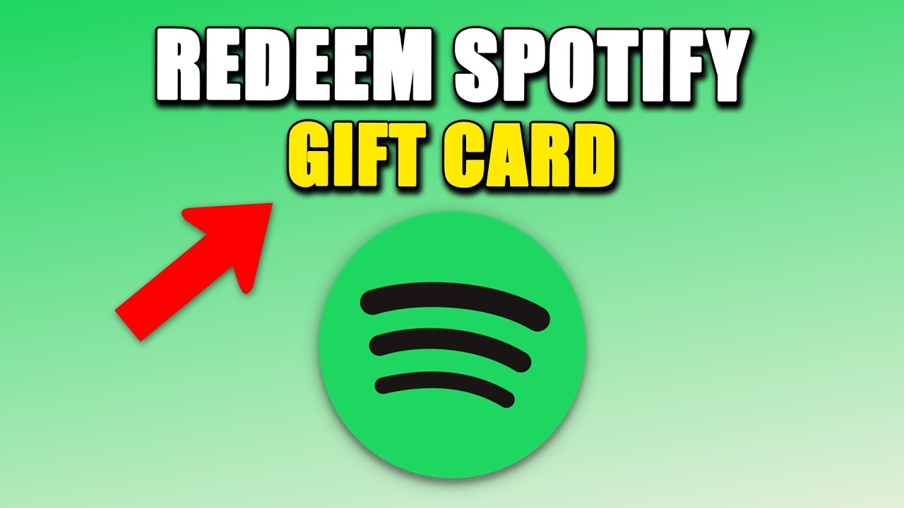 How To Redeem Spotify Gift Card (SIMPLE!) - YouTube