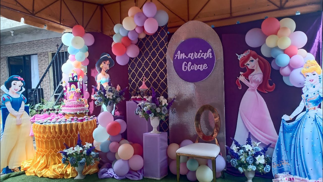 Amarae 1st Birtday Preparation - YouTube