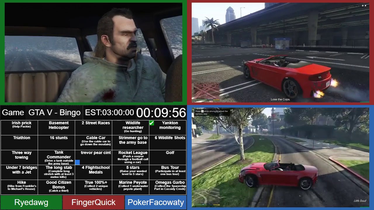 GTAM18 - Grand Theft Auto V Bingo by Ryedawg, FingerQuick and ...