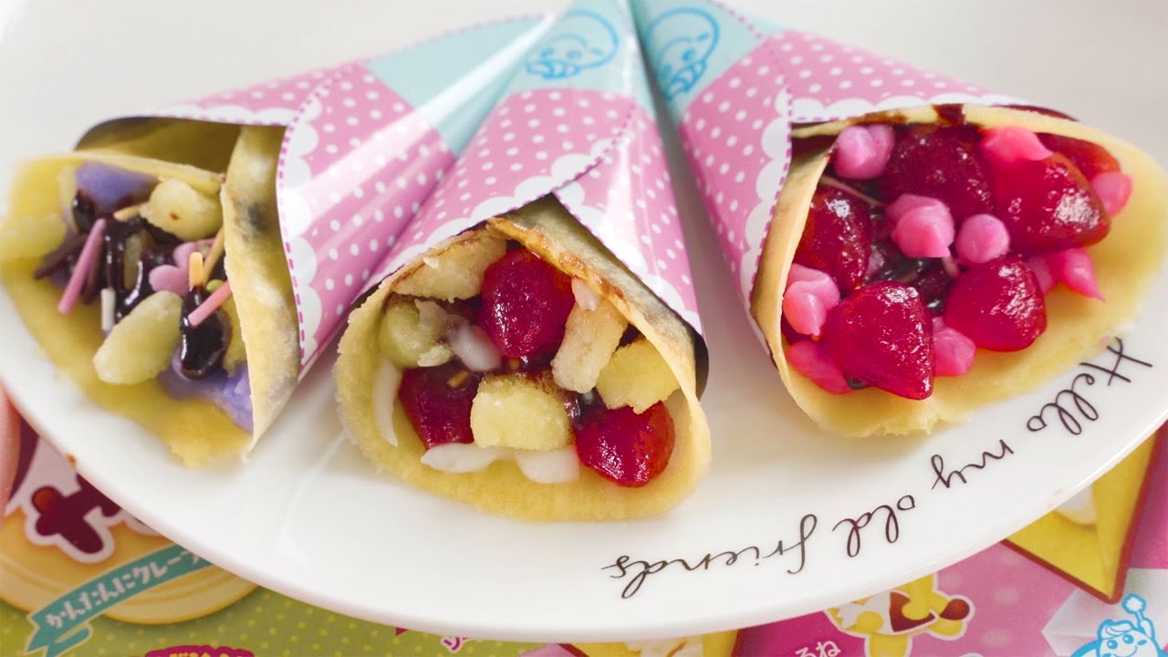 Crepe Shop - Popin Cookin & Konapun Cooking (DIY Candy making Kit ...