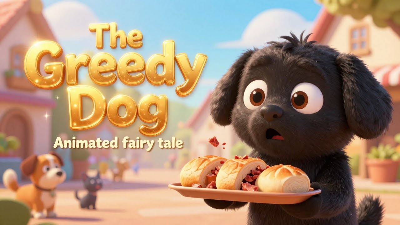 The Greedy Dog - Animated Fairy Tale - YouTube