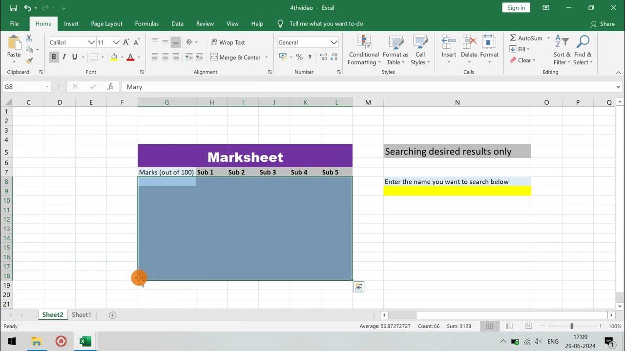 Excel Tricks: Hide data using Conditional Formatting - YouTube