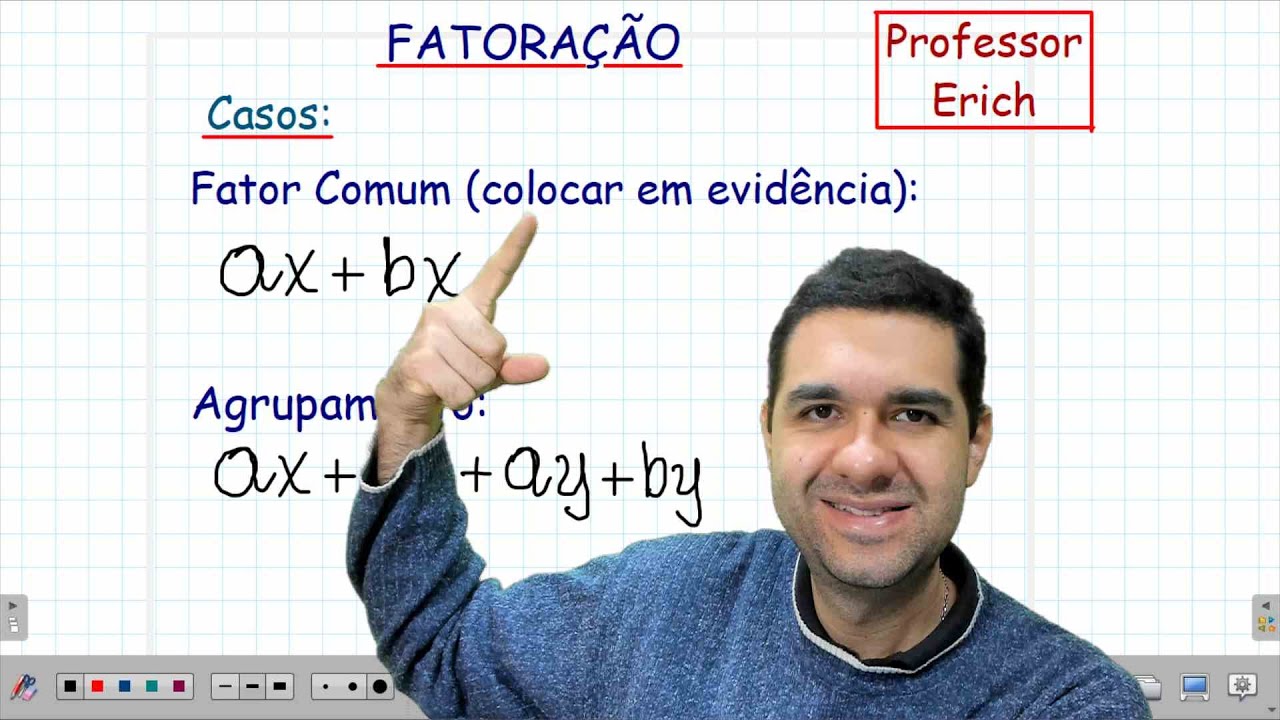 Você sabe fatorar? Fatoração (Parte 1) - YouTube