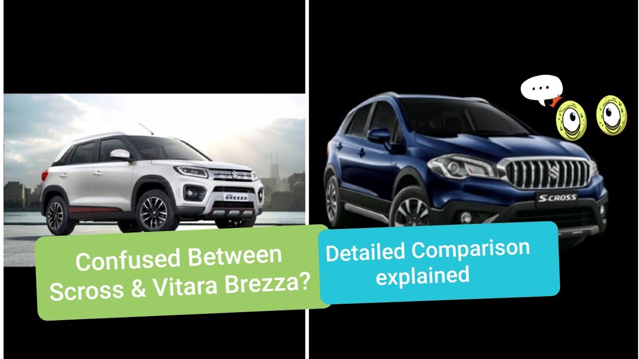 Scross VS Vitara Brezza# Detailed Comparison # Best SUV - YouTube