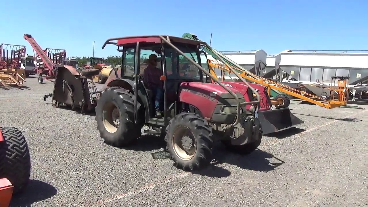 2020 June Public Auction Lot# 127 Case JX1075C Wheel Tractor - YouTube