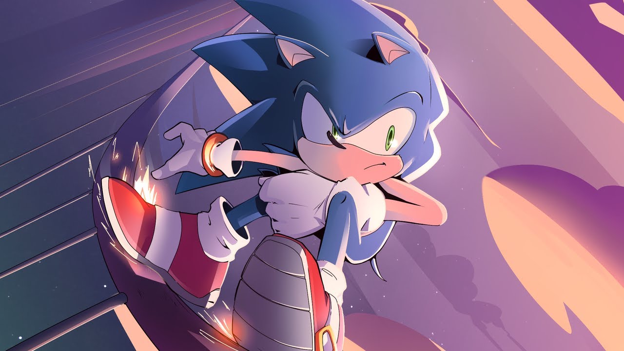 Sonic rail animation Step-by-Step [From project "Sonic: The last ...