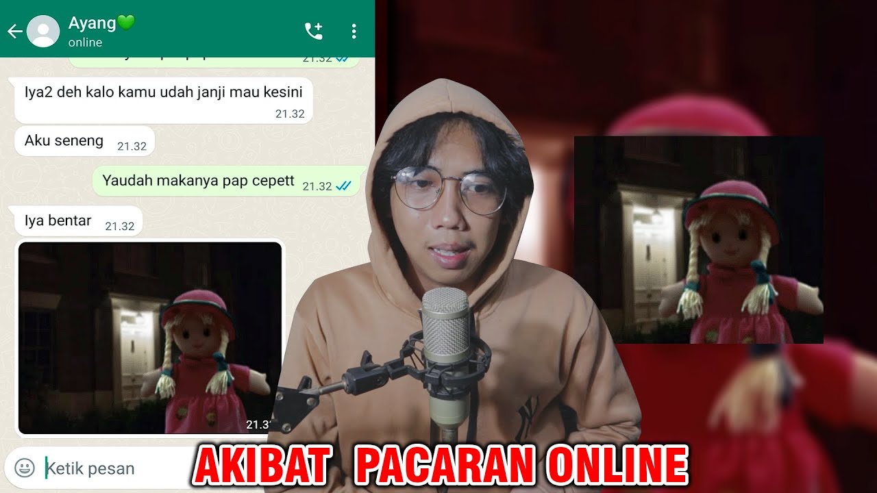 AKIBAT PACARAN ONLINE 😱 | CHAT HISTORY HORROR INDONESIA - YouTube