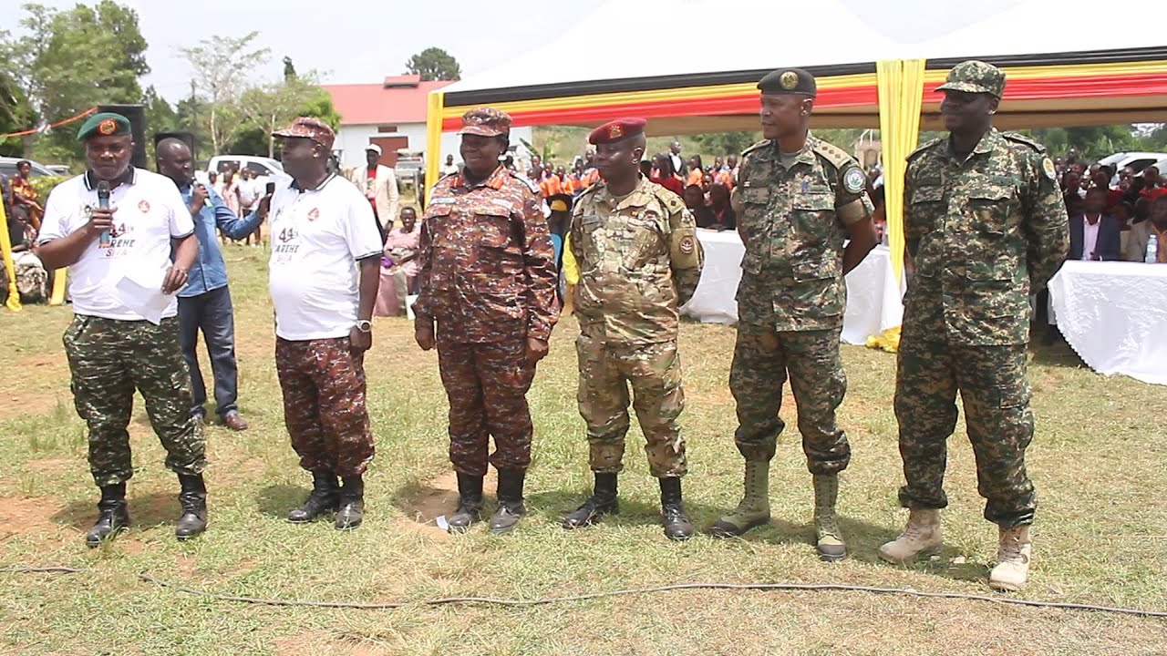 UPDF ENGINEERING BRIGADE HANDS OVER OPD BLOCK IN KYOTERA - YouTube
