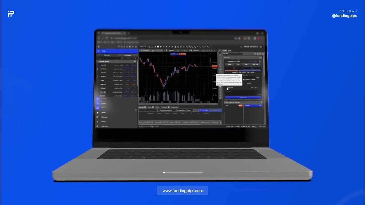 Ctrader In Funding Pips How To Use Review Tranding Forex Trader Ctrader Youtube