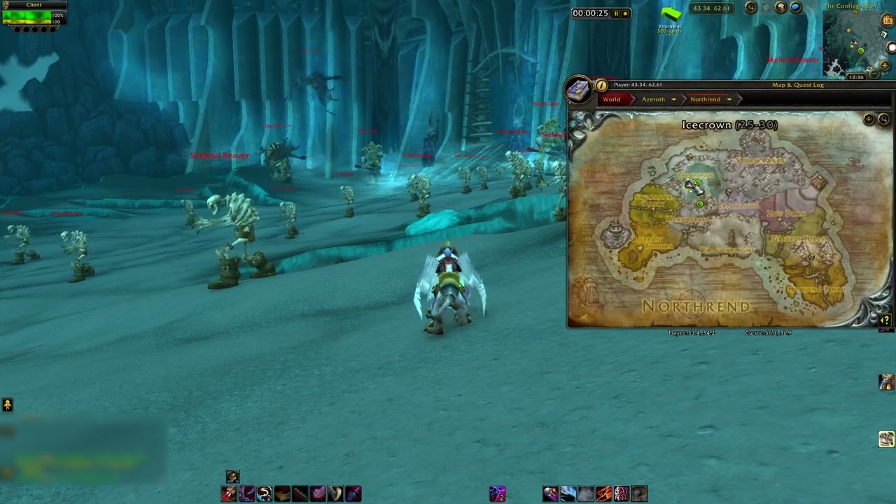 The Conflagration Location WoW WotLK Classic - YouTube