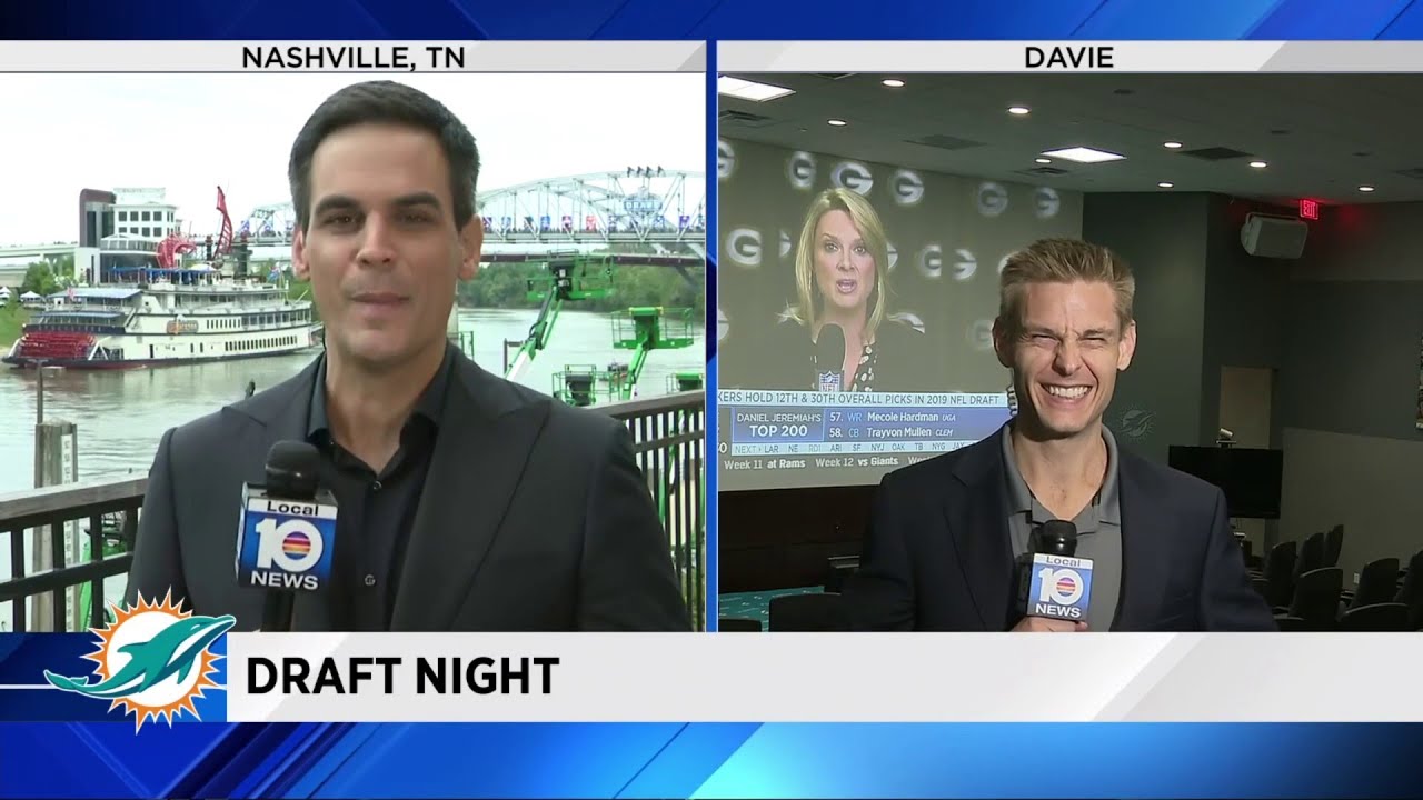 Local 10's Will Manso, Clay Ferraro give predictions ahead of NFL draft ...