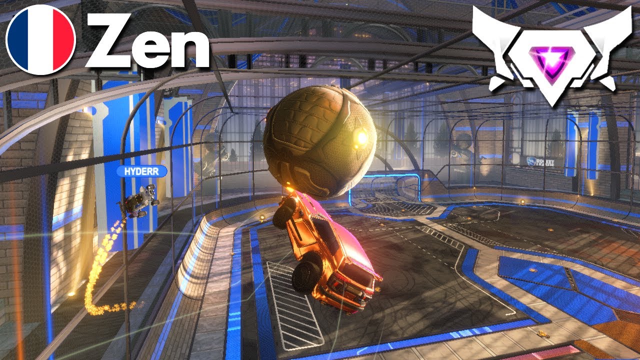 Zen FANTASTIC Rocket League Gameplay (SSL 2v2) - YouTube