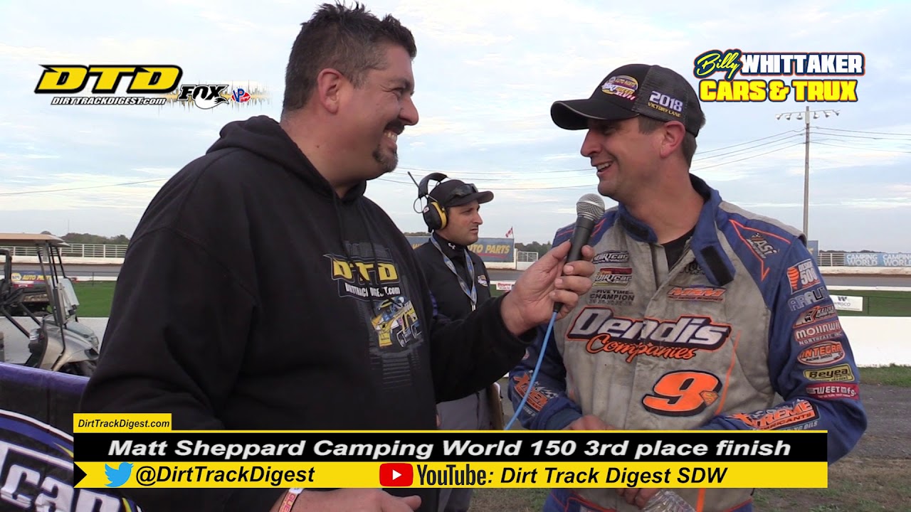 Super Dirt Week 2018: Matt Sheppard Camping World 150 Lap Third Place ...