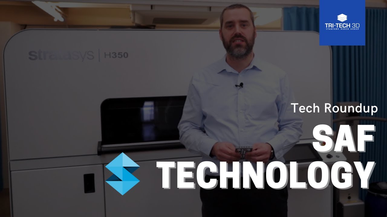 What is SAF Technology? | Stratasys H350 | Tech Roundup - YouTube