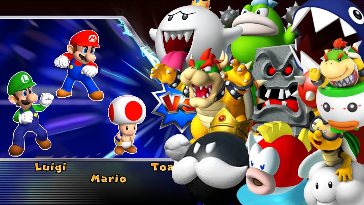 Mario Party 9 - All Boss Battle Minigames | JinnaGaming - YouTube