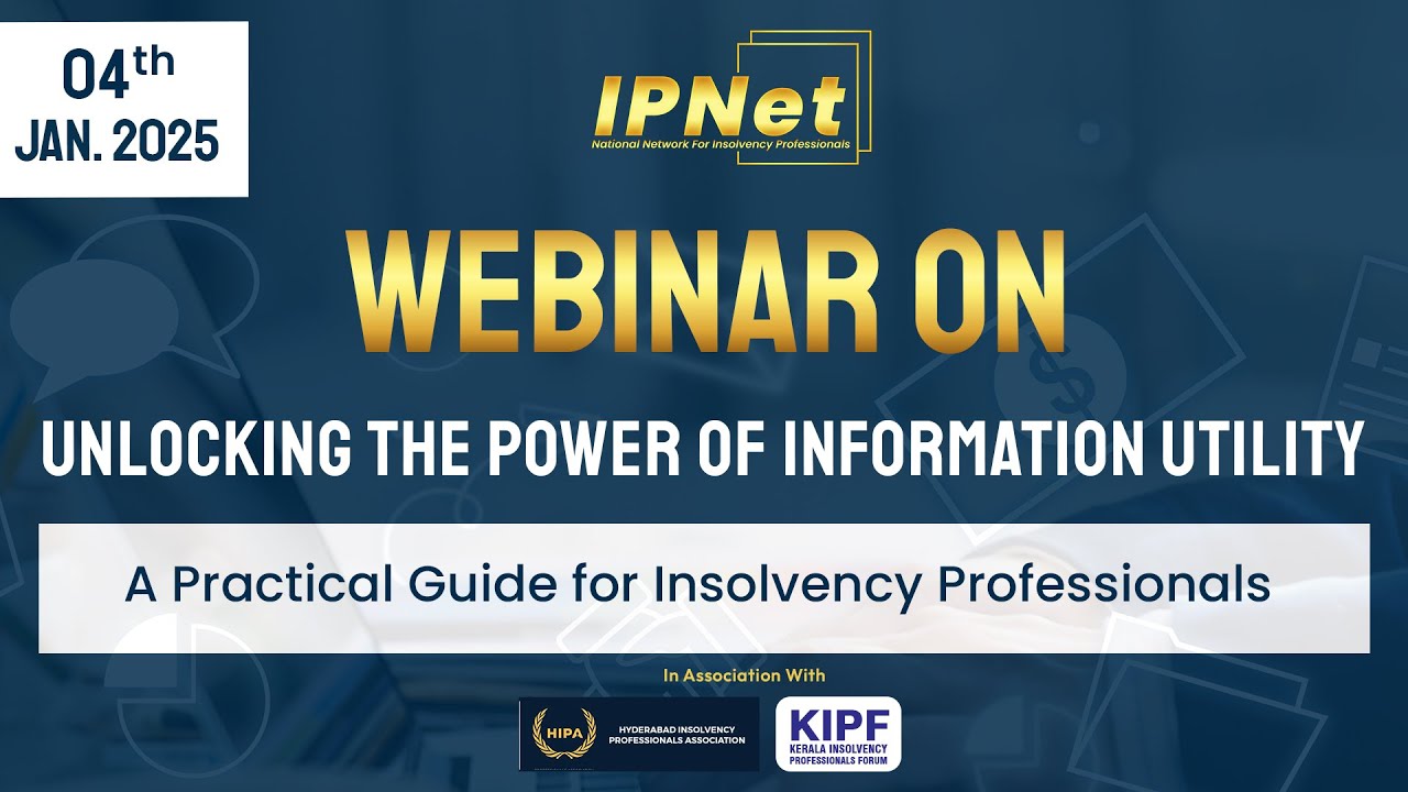 IPNet - Unlocking the Power of Information Utility: A Practical Guide for Insolvency ...