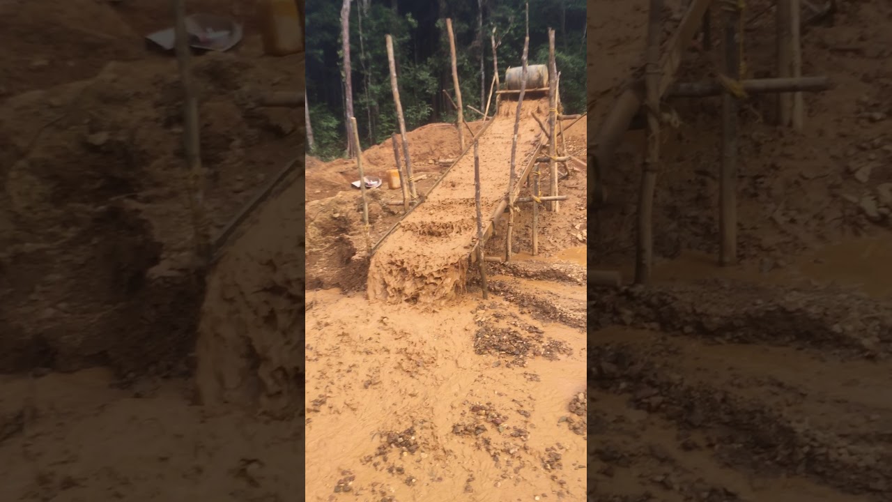 Gold Mining In Guyana - YouTube