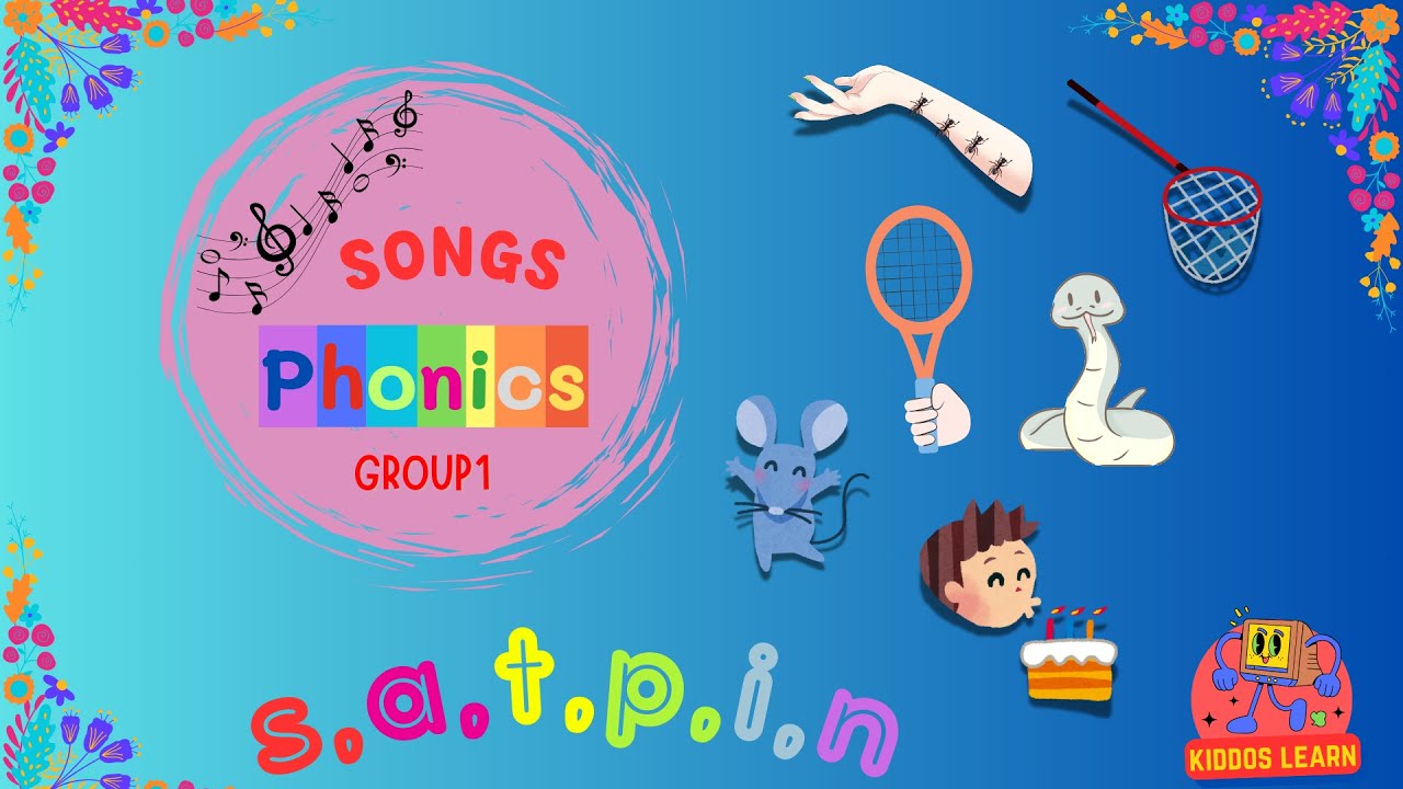 Phonics Group 1 Songs | Learn song | Jolly phonics group 1 songs ...