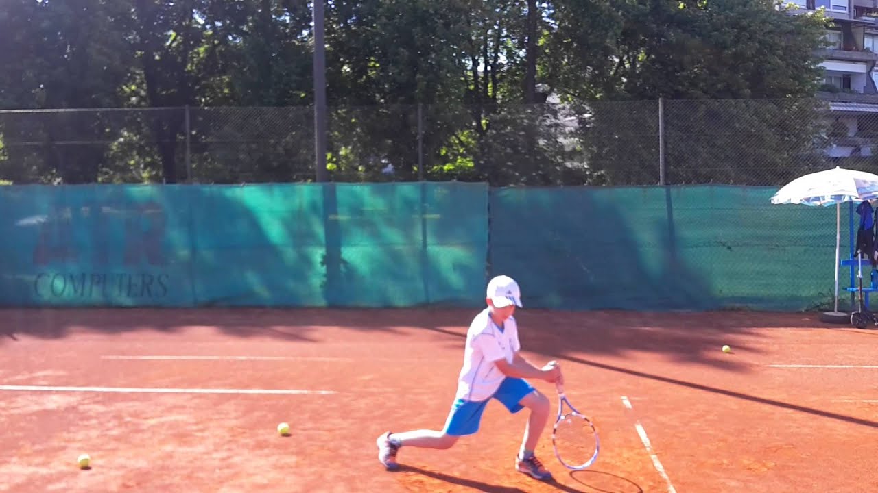 Learn to use trunk rotation in tennis - YouTube