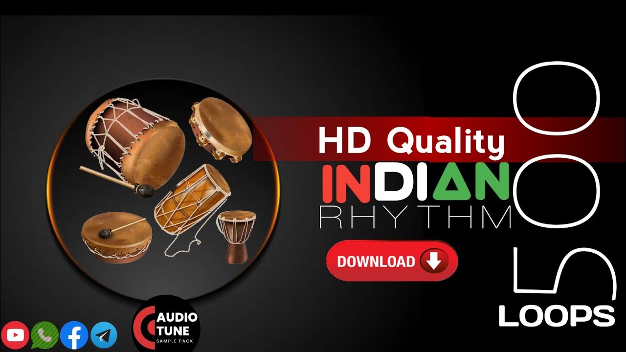 HD QUALITY INDIAN RHYTHM 500 LOOPS - YouTube