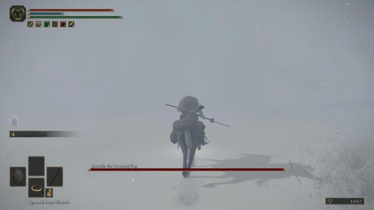 ELDEN RING - Borealis the Freezing Fog Boss Fight - YouTube