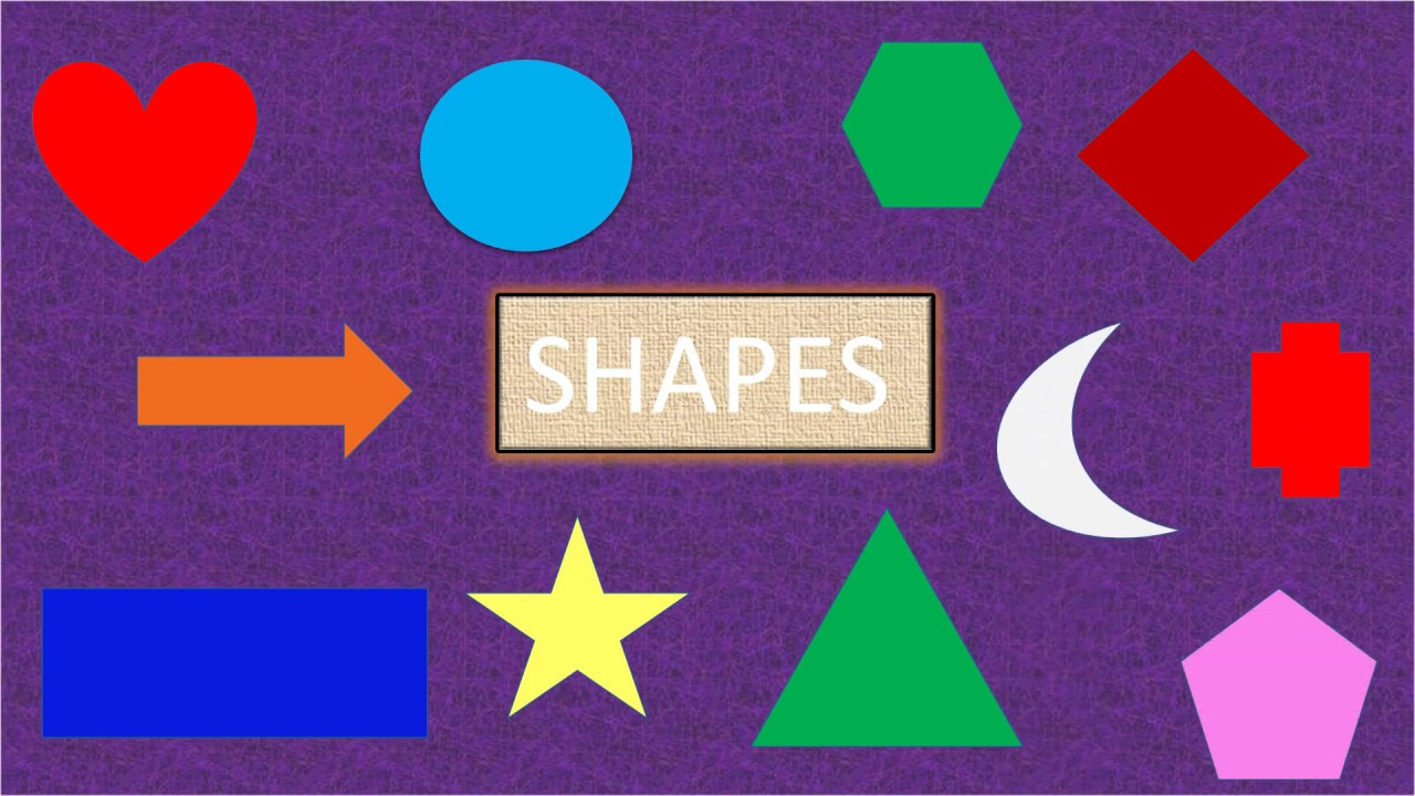 Learn Shapes | New Baby Shapes And Colors | simple learning shapes ...