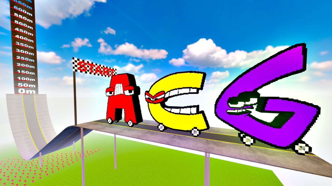 Alphabet Lore's Ultimate Jumping Challenge: How High Can It Go ...