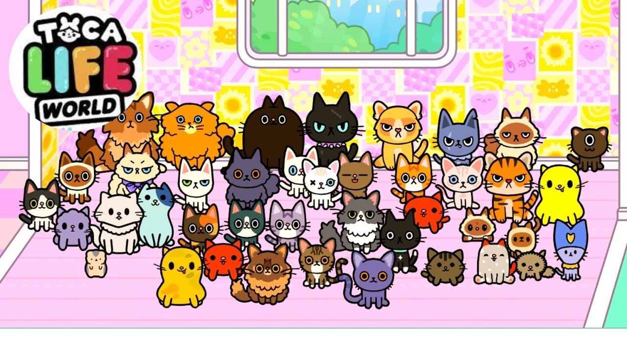 ALL CATS 🐱 TOCA LIFE WORLD🌍#tocaboca - YouTube