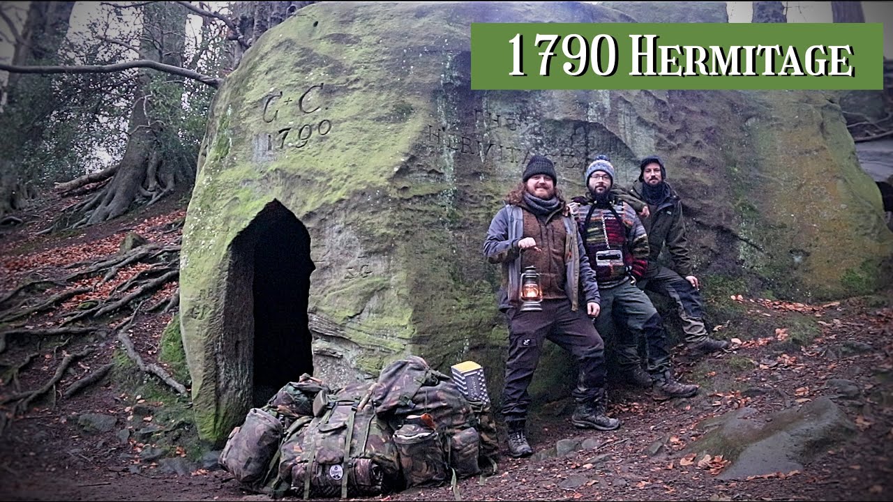 Camping In A Carved Out Rock! - YouTube