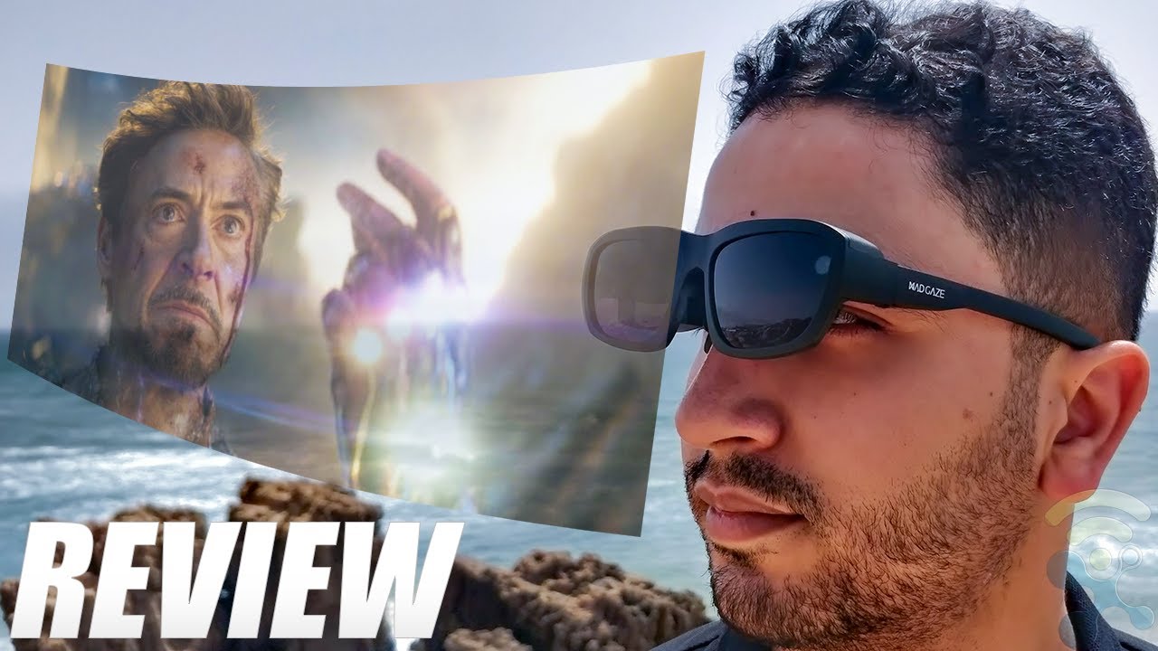 MAD Gaze GLOW Review - The Best AR Smart Glasses - YouTube