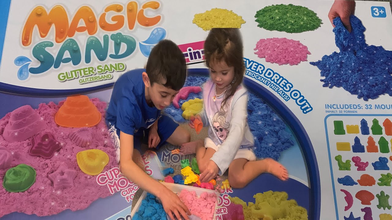 UNBOXING MAGIC SANDS FOR KIDS - YouTube
