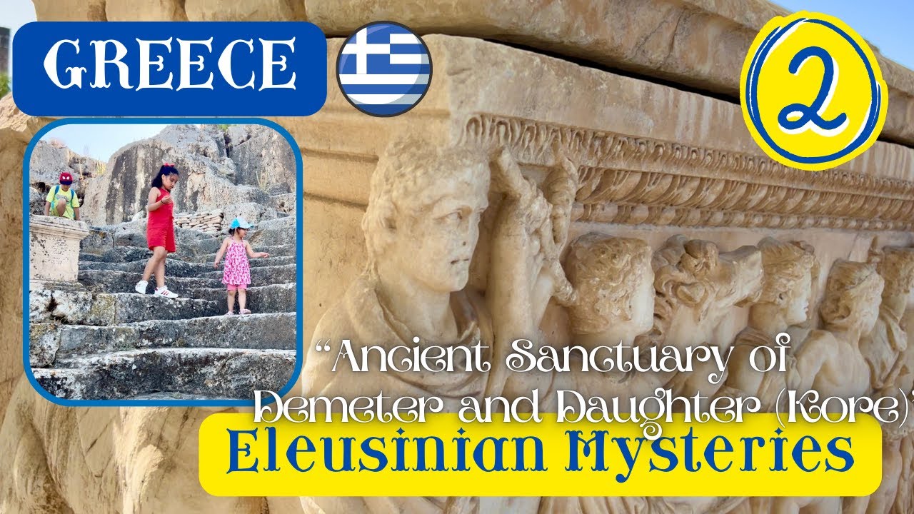 🇬🇷FIRST TIME IN THE SANCTUARY OF DEMETER AND DAUGHTER, ARCHEOLOGICAL ...