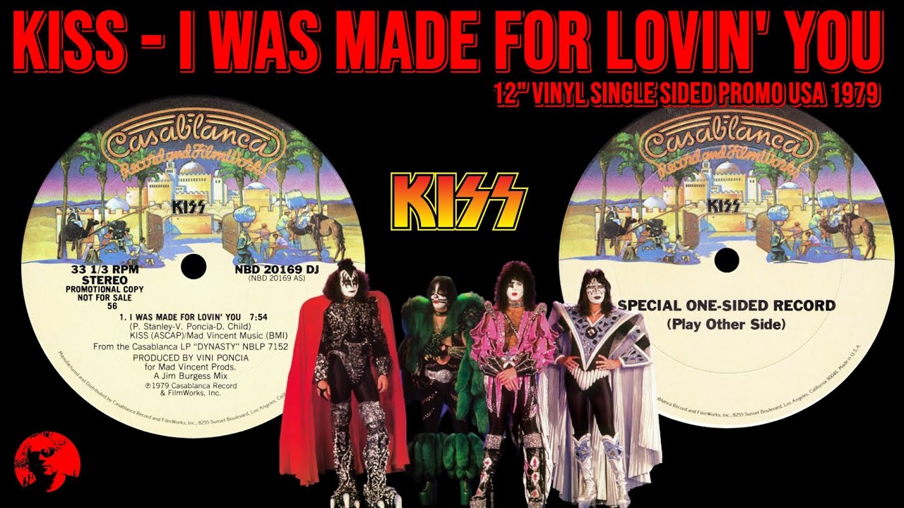 Kiss - I Was Made For Lovin' You (12" Vinyl Single Sided Promo USA 1979 ...