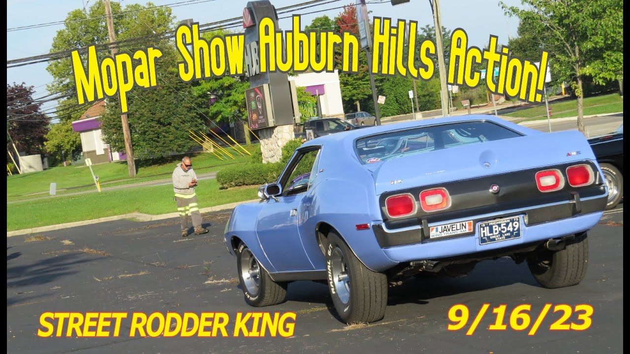 Mopar Show Auburn Hills Show Action! - YouTube