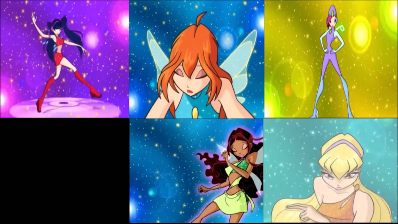 Winx Club Magic Winx Split Screen HD - YouTube