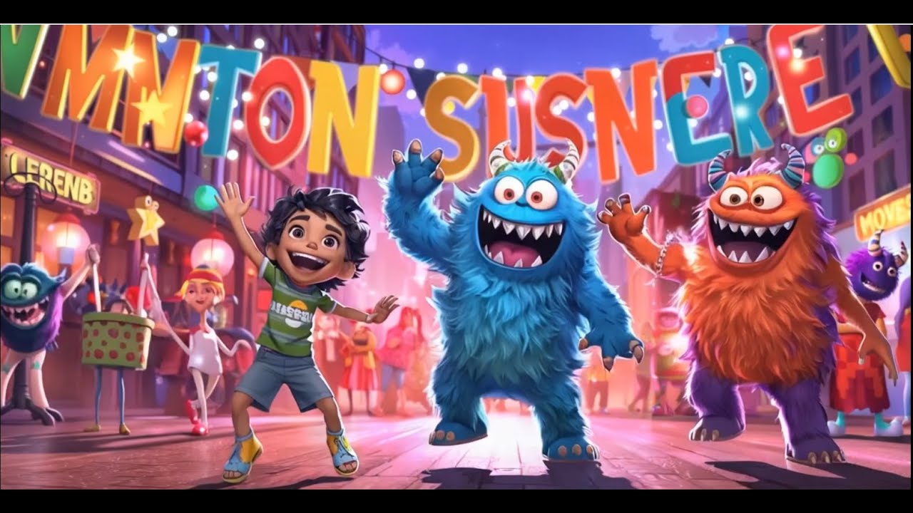 Monster Moves-Kidsrhymes, Kids dance, Kids songs, Music - YouTube