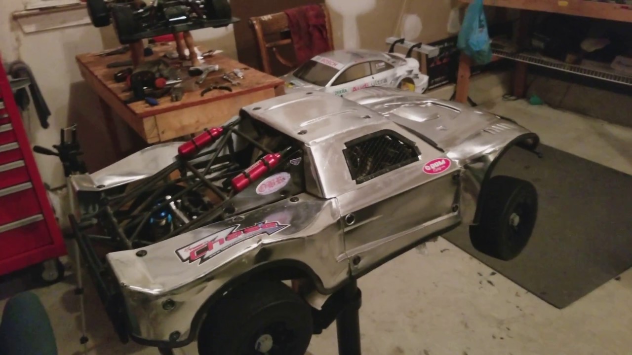 5th scale gas rc - YouTube