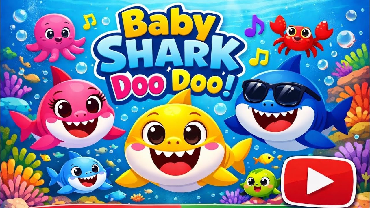 Baby Shark Song – New Version 🎶 | Nursery Rhymes for Babies - YouTube