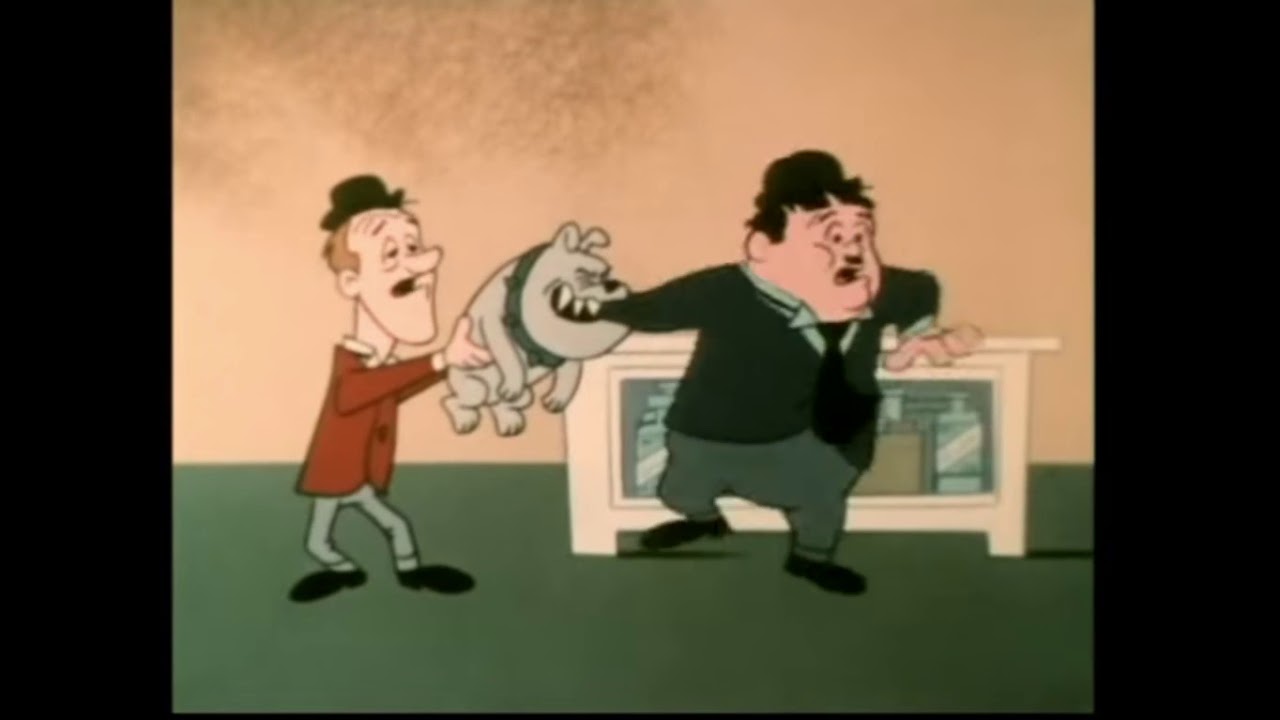 Laurel And Hardy Cartoon Intro - YouTube
