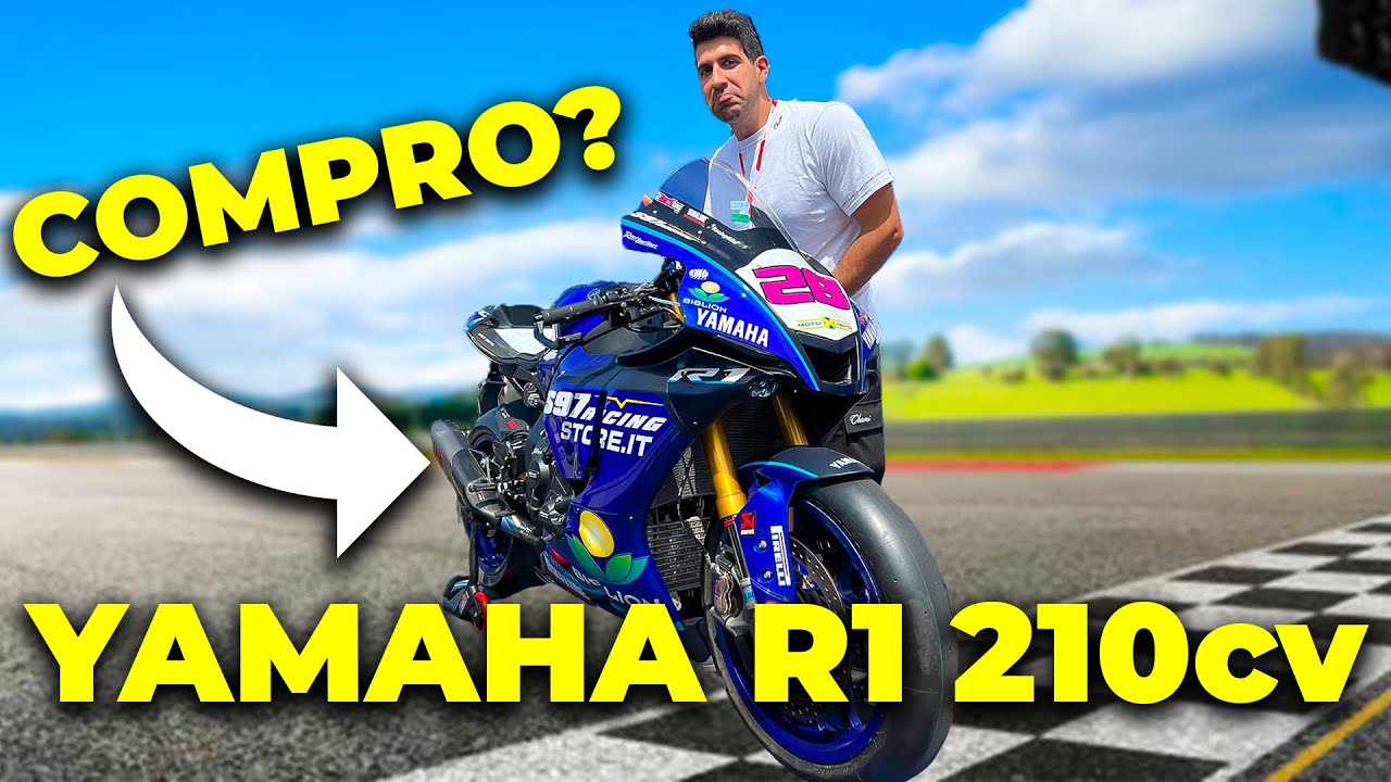 COMPRIAMO UNA R1? PRIMA VOLTA IN SUPERBIKE A MISANO - YouTube